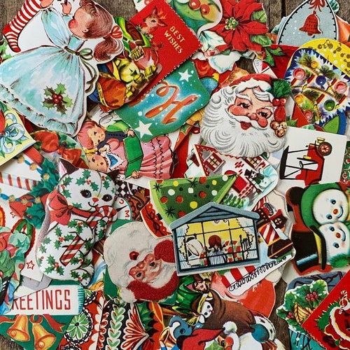 Vintage Christmas Ephemera 20 Pieces - Etsy