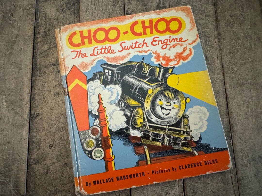 Vintage 1941 Choo-choo the Little Switch Engine Book Rand Mcnally ...