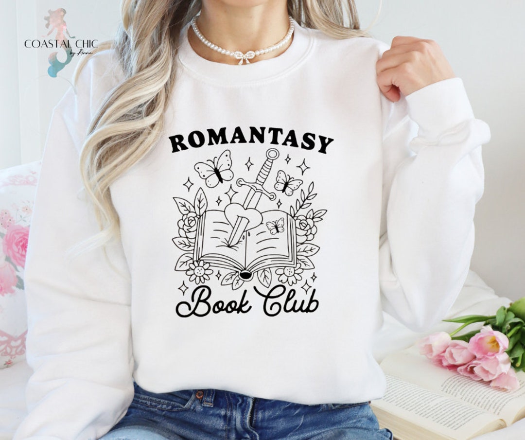 Romantasy Book Club Sweatshirt: Romance Novel Gift - Etsy