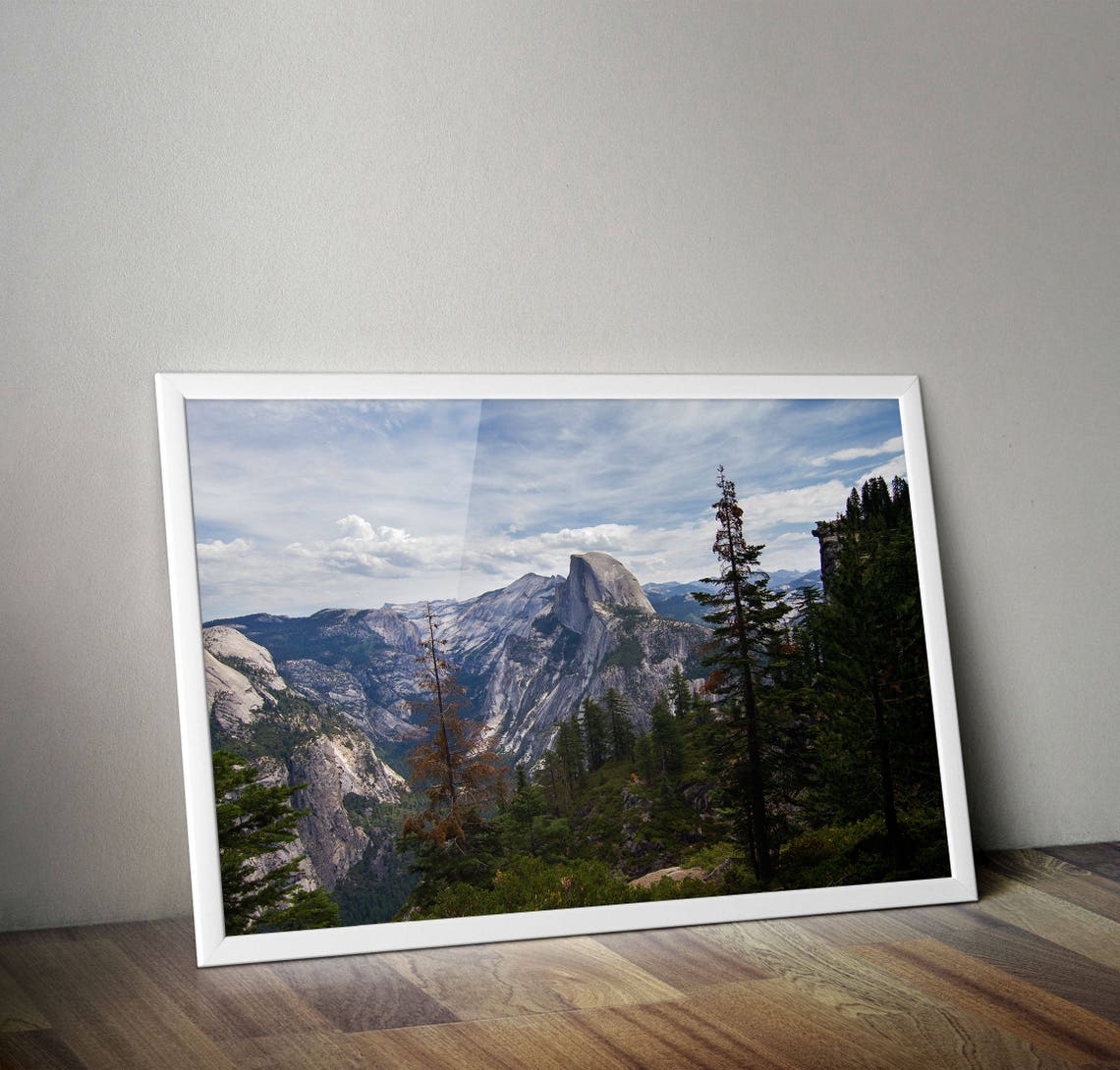 Half Dome Yosemite National Park Yosemite Print Yosemite - Etsy