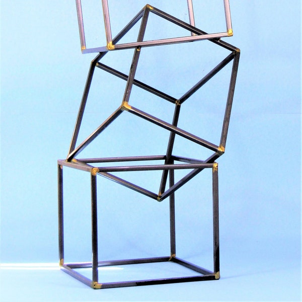 Cube Sculpture - Etsy