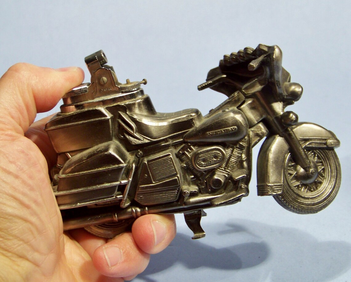 AMF Harley Davidson Motorcycle Figural Table Lighter Vintage | Etsy AMF Harley Davidson Motorcycle Figural Table Lighter Vintage | Etsy