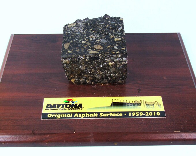 Daytona International Speedway Actual Asphalt Track Surface Segment on ...