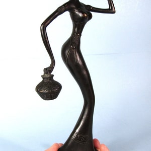 Caribbean Jamaican Woman Bronze Sculpture Curvy Island Woman With ...