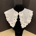 Quaker Style Large Lace Collar, New Season Style, Sewn on Dressmaking ...