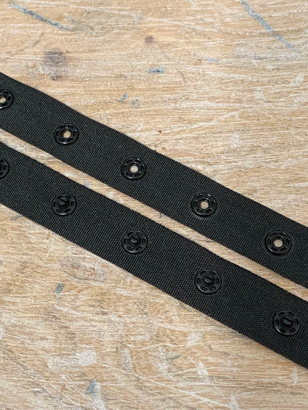 Sewing duvet popper tape, with stud press snap fastening, sew tape ...