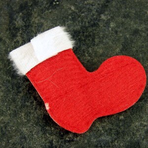 Santa Sock Boots, for Cards & Decorations, Ideal for Kids Craft, Xmas ...