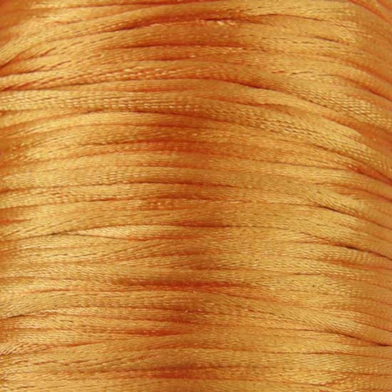 Satin Rattail Silk Cord 3mm X 5m Lots of Colours to Choose - Etsy UK