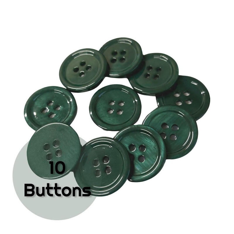 Green 3/4 Inch Button - Etsy UK
