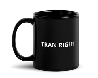 Transgender Gift. Transgender Mug. Trans Black Mug. Trans Gifts. LGBT ...