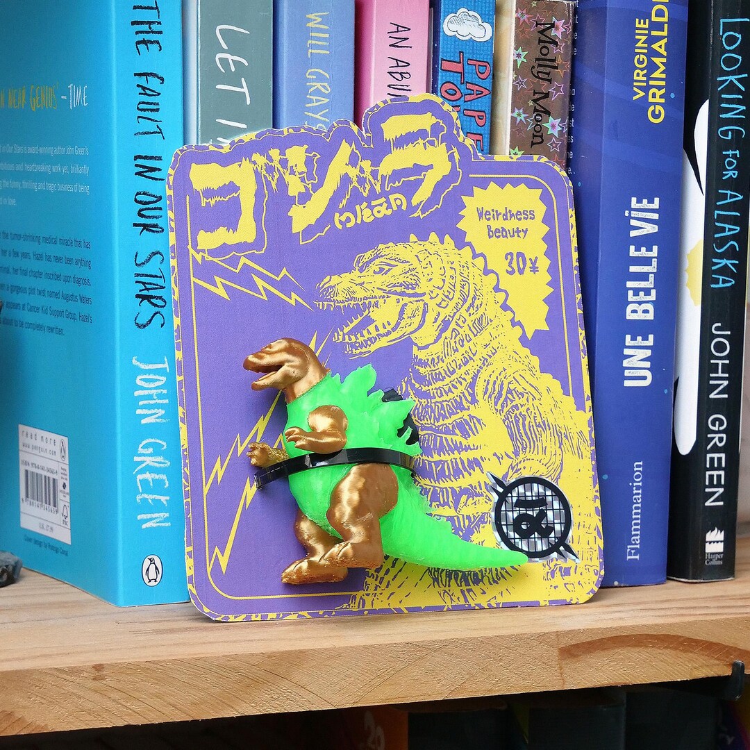 Godzilla Art Toy Sofubi Inspiration Japanese Retro Vintage Phosphorescent 3D Printing - Etsy