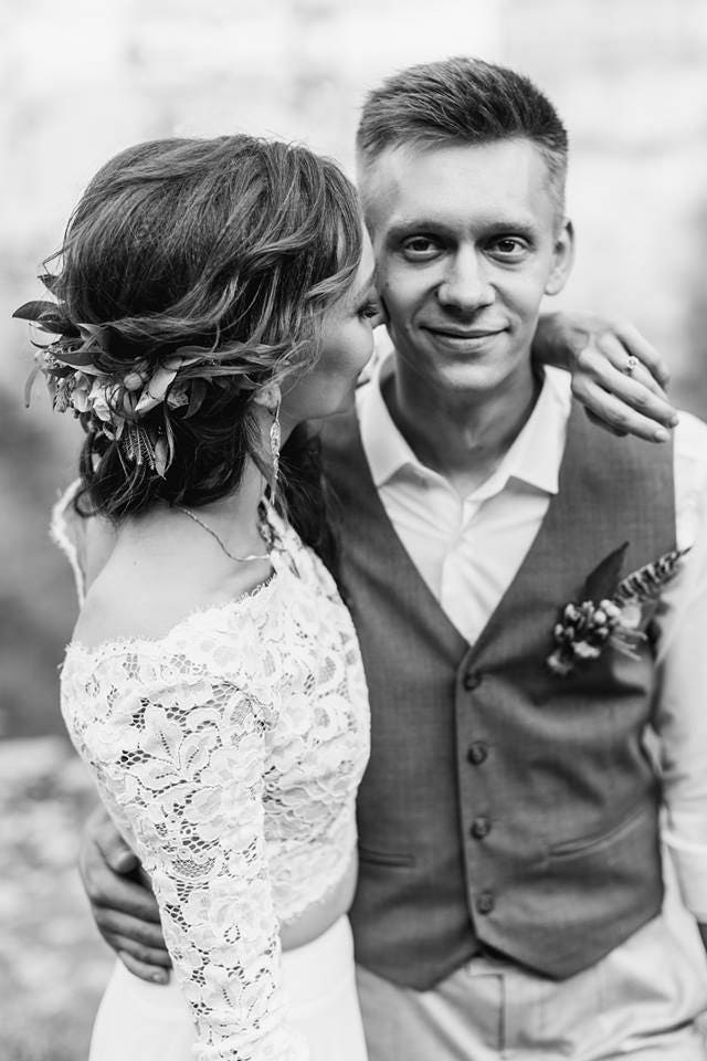 Wedding separates Lace wedding top with 3/4 sleeves and | Etsy