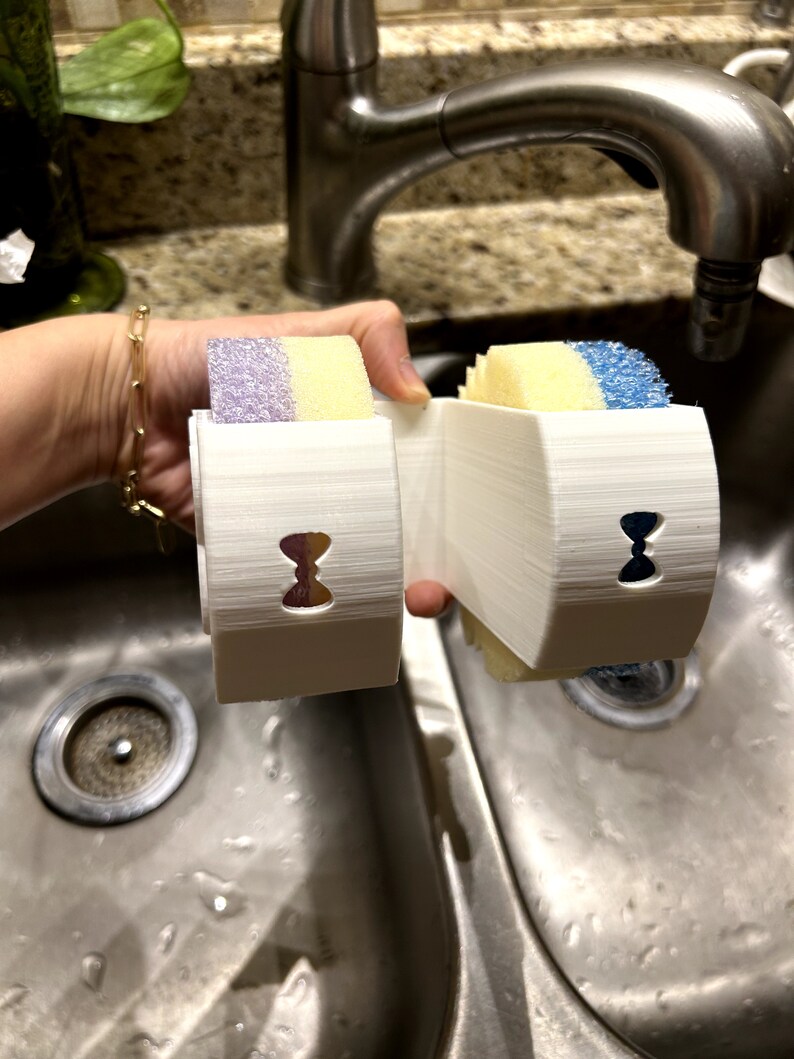 Over-sink Sponge Daddy Holder - Etsy