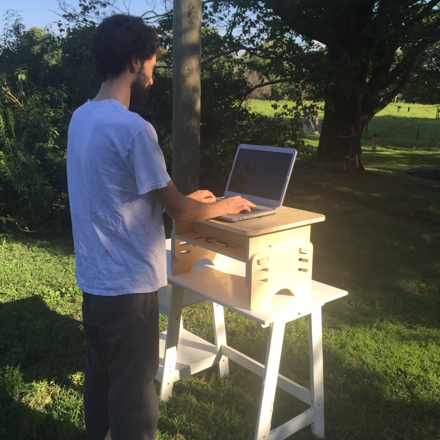 Adjustable Standing Desk Add On - Etsy