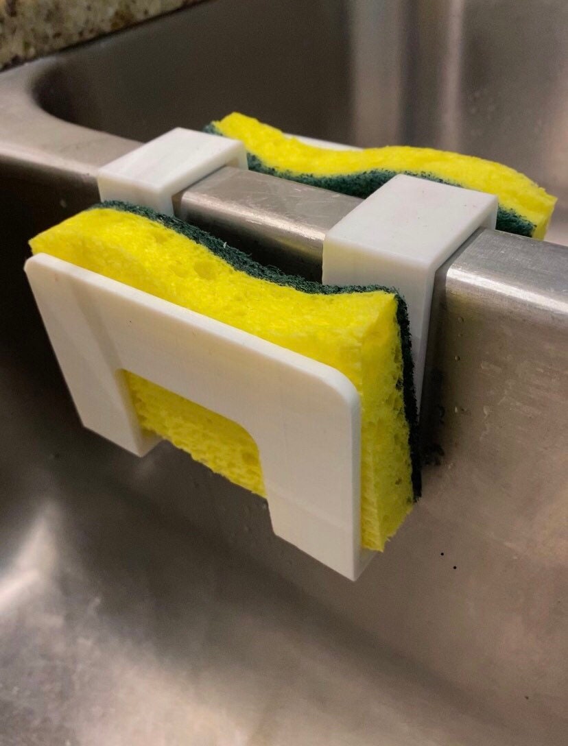 Over Sink Double Kitchen Sponge Holder - Etsy