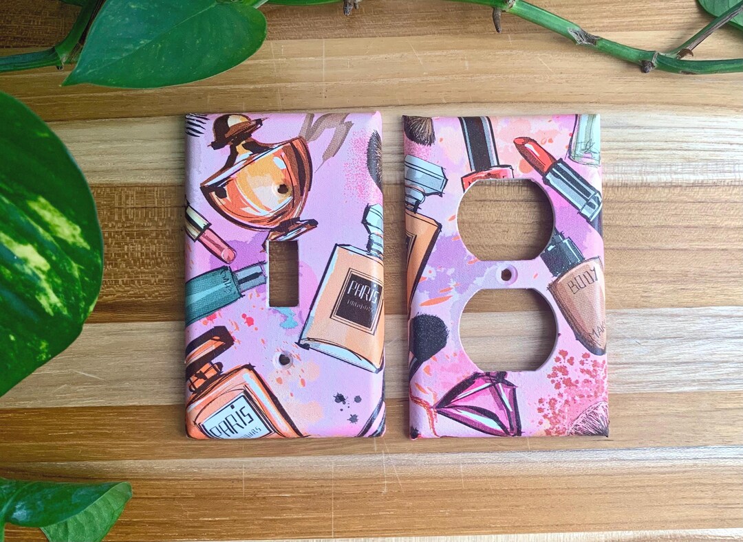 Makeup Beauty Light Switch Plate Cover Makeup Home Decor Beauty Room ...