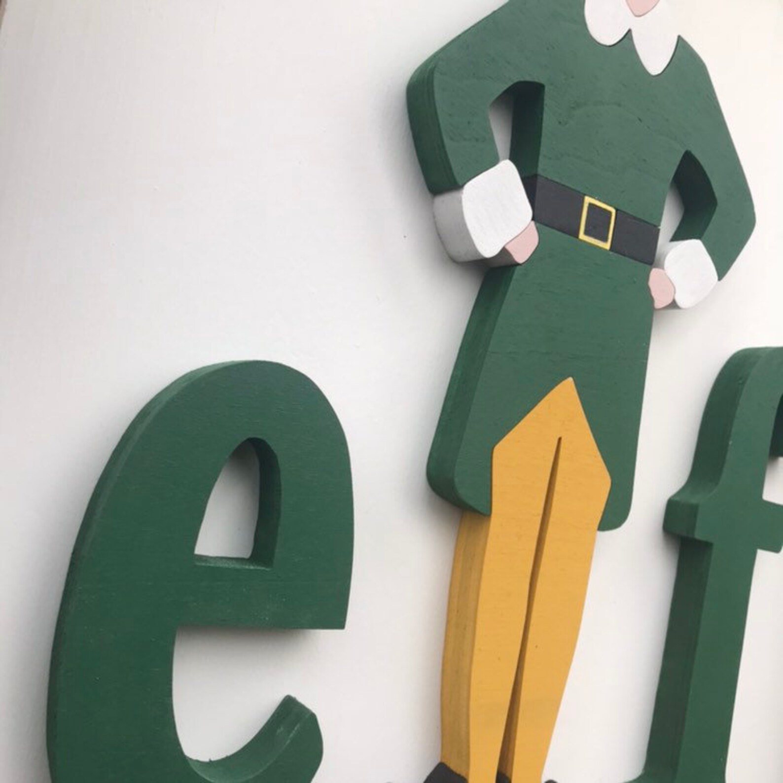 Elf Sign Christmas Decoration Christmas Sign Elf Movie | Etsy