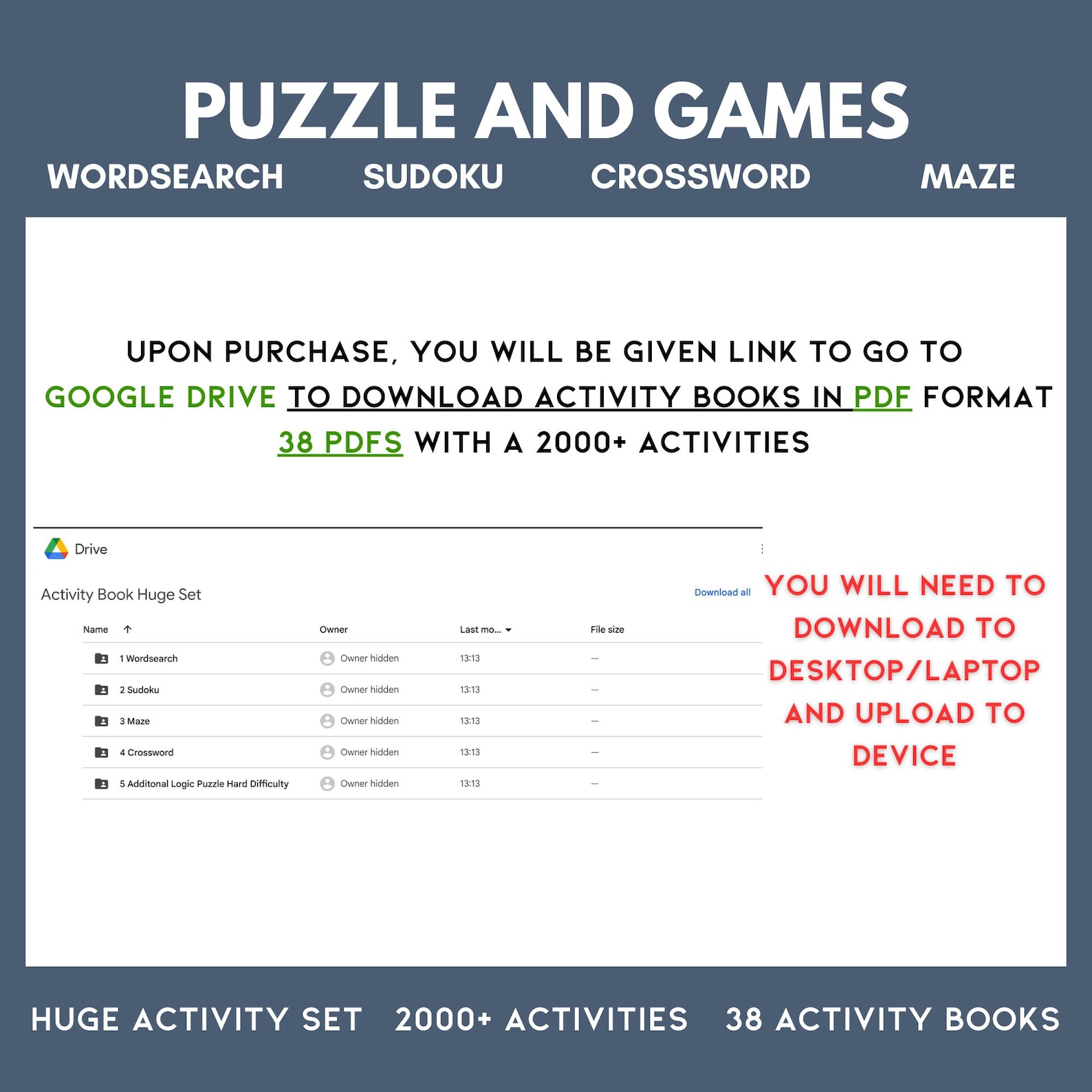 Kindle Scribe Colorsoft Puzzle and Games Megabundle for 2000 ...
