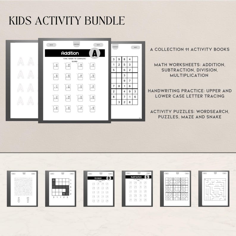 Kindle Scribe 2026 Planner Bundle – Activity Books, Puzzles, Kids ...