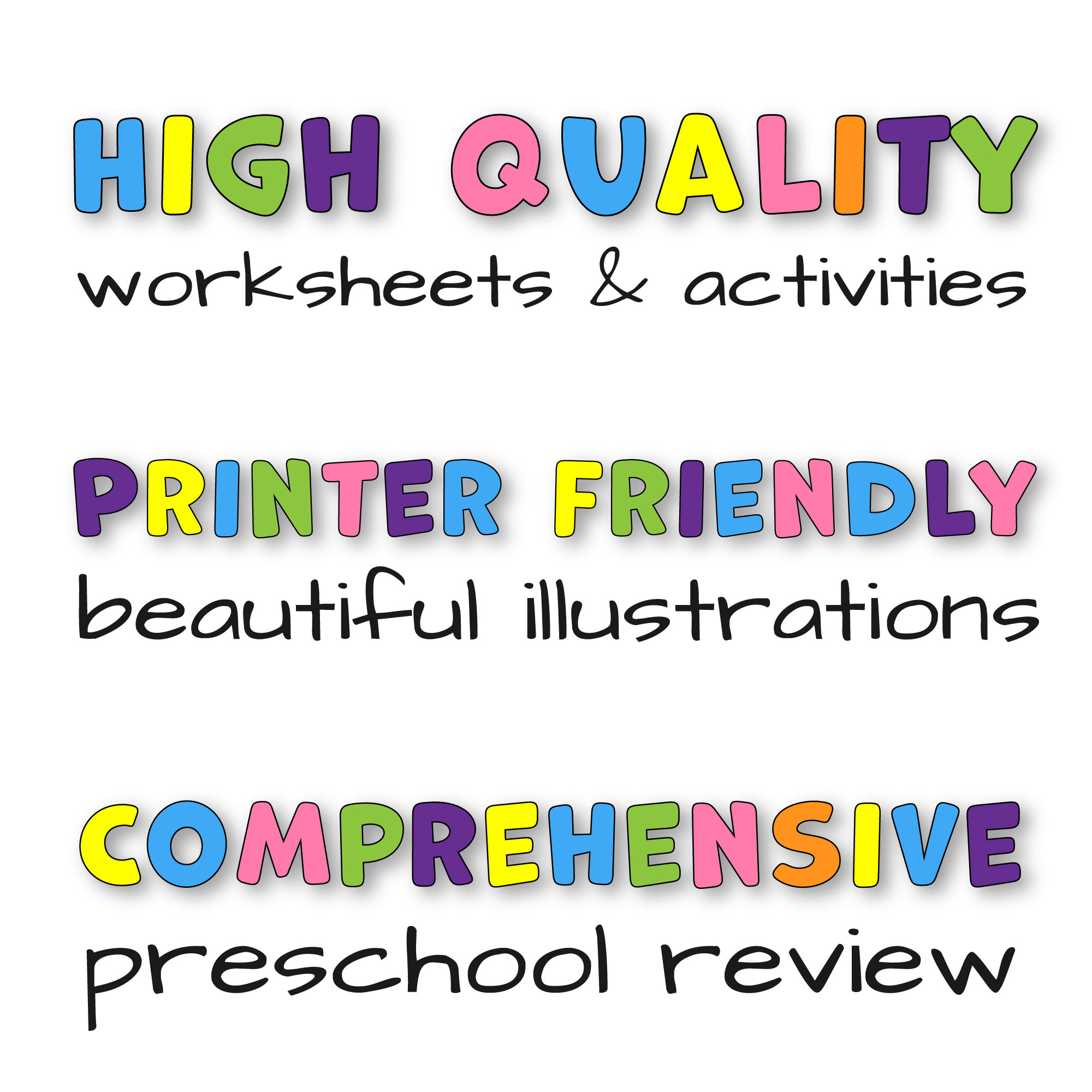 Preschool Summer Workbook | Pre-k Summer Review | Preschool Homeschool ...