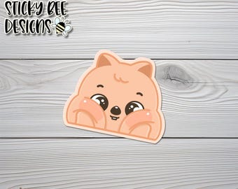 Foxi.ny Face Squish Sticker, Stray Kids, I.N, SKZOO, KPOP Stickers ...