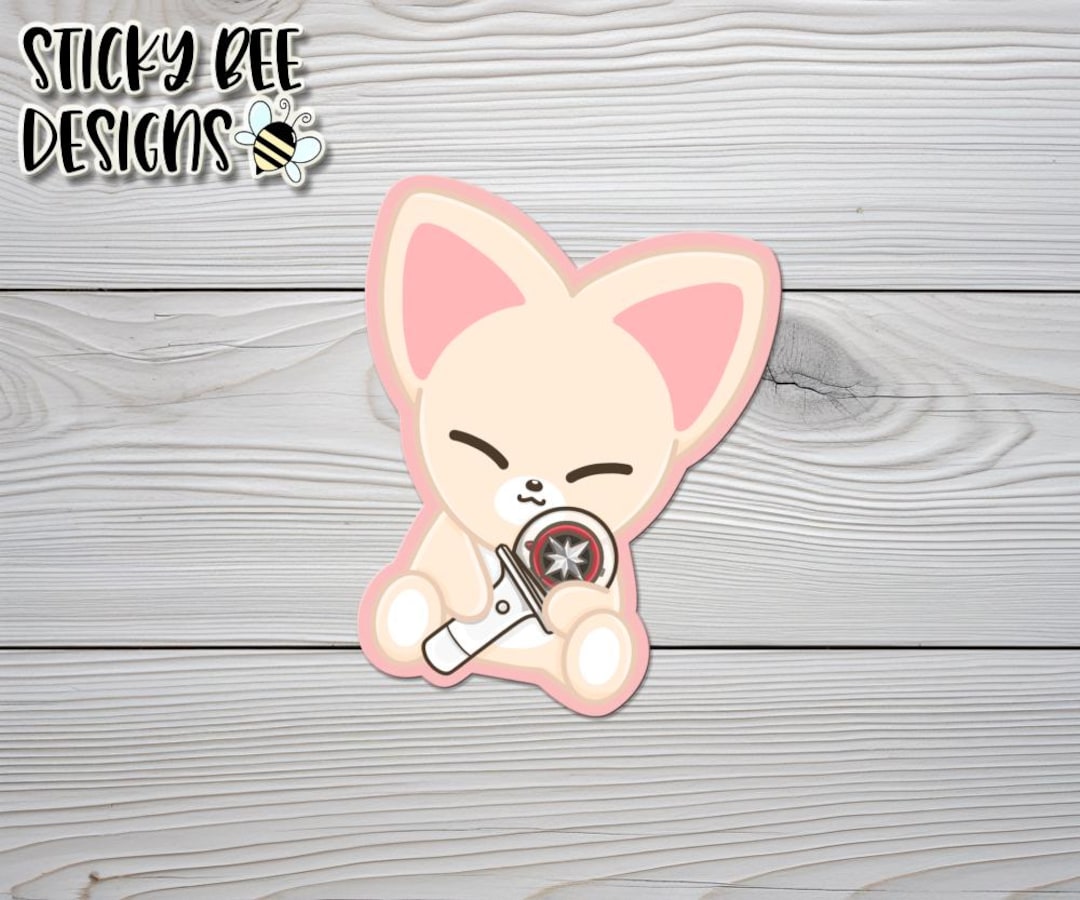 Foxi.ny Light Stick Sticker, Stray Kids, I.N, SKZOO, KPOP Stickers ...