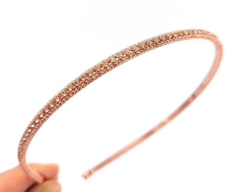 Metal Mesh Rhinestone Headband Woman Headband Hairband for Women Hair ...