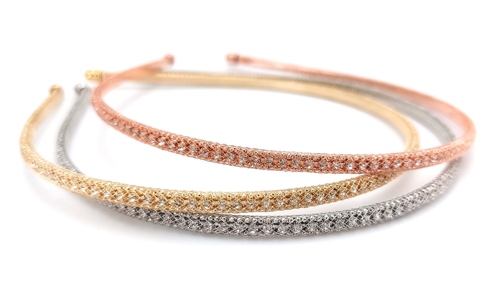 Metal Mesh Rhinestone Headband Woman Headband Hairband for Women Hair ...