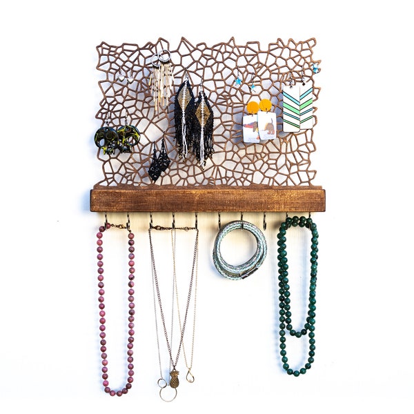 Wall Jewelry Holder - Etsy Australia
