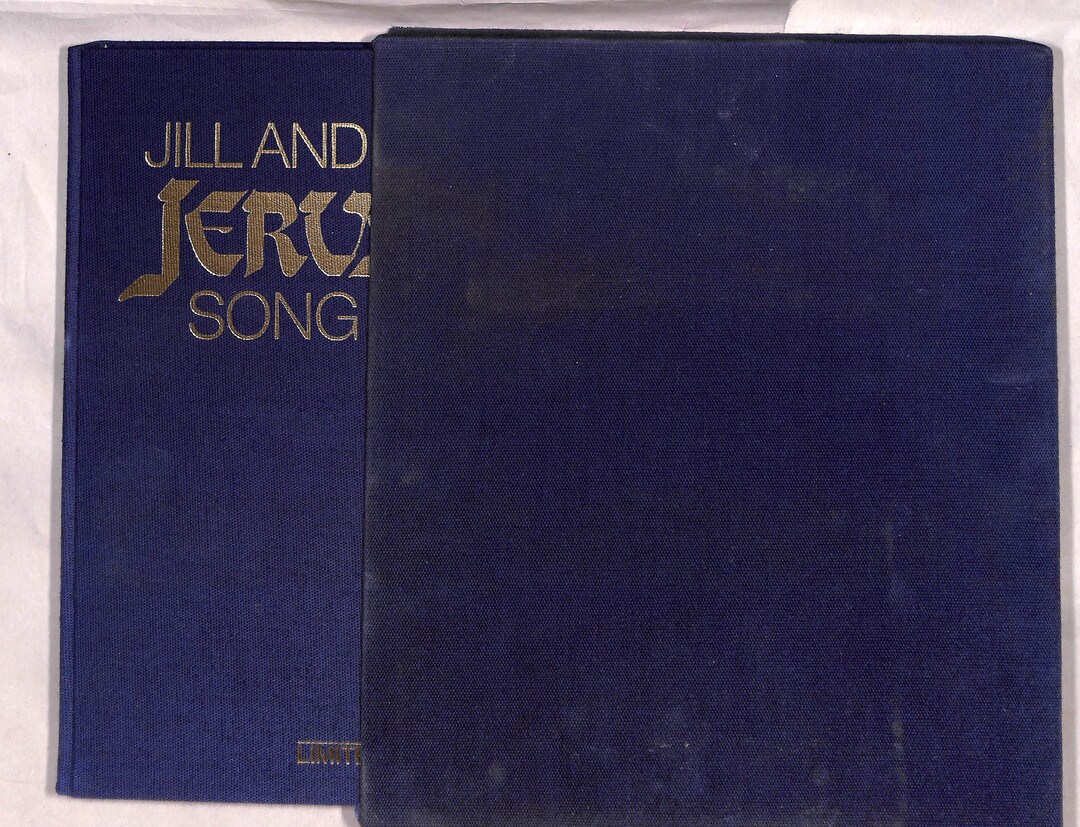 1981 Limited Edition Book on the History of Jerusalem - Jerusalem: Song ...