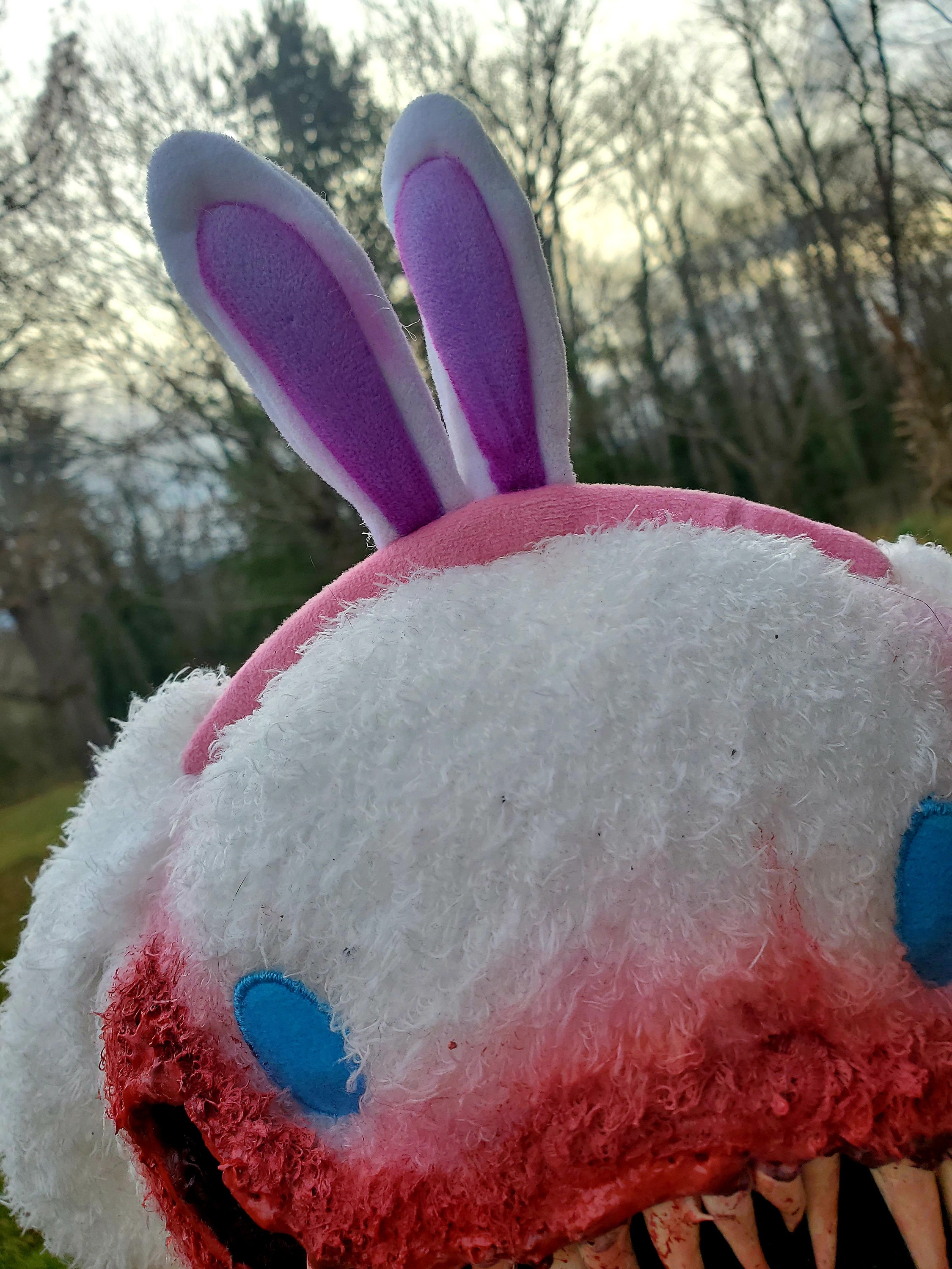 Cursed Cinnamoroll Sanrio Plushie With Gore Mouth | Etsy