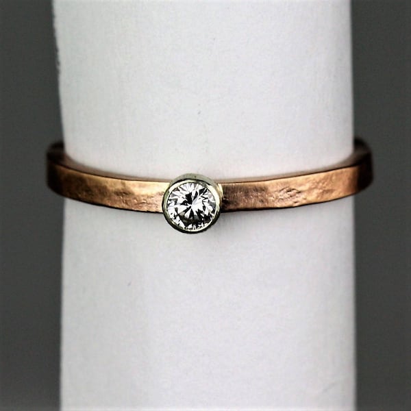 Organic Diamond Ring - Etsy