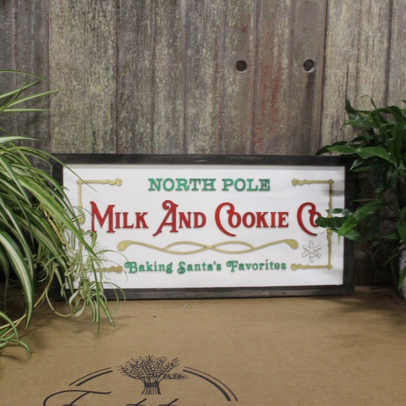 Milk and Cookie Sign - Etsy
