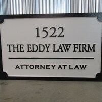 Customized/personalized Square Metal Attorney at Law Office Name Sign ...