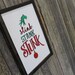Stink Stank Stunk Sign Raised 3D Wood Grinch Christmas Décor | Etsy