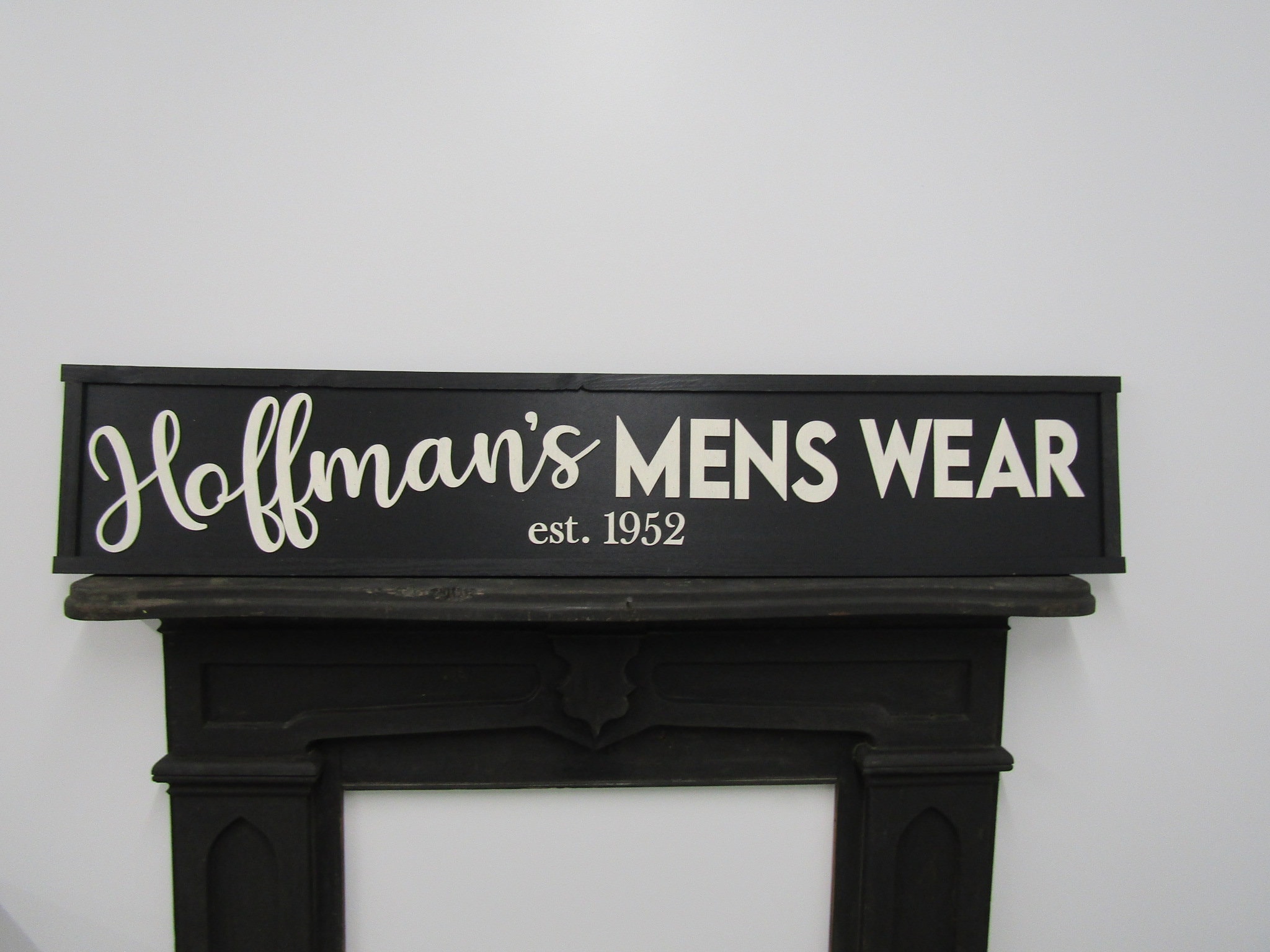 Large Custom Apparel Store Sign Over-sized Rustic Business | Etsy