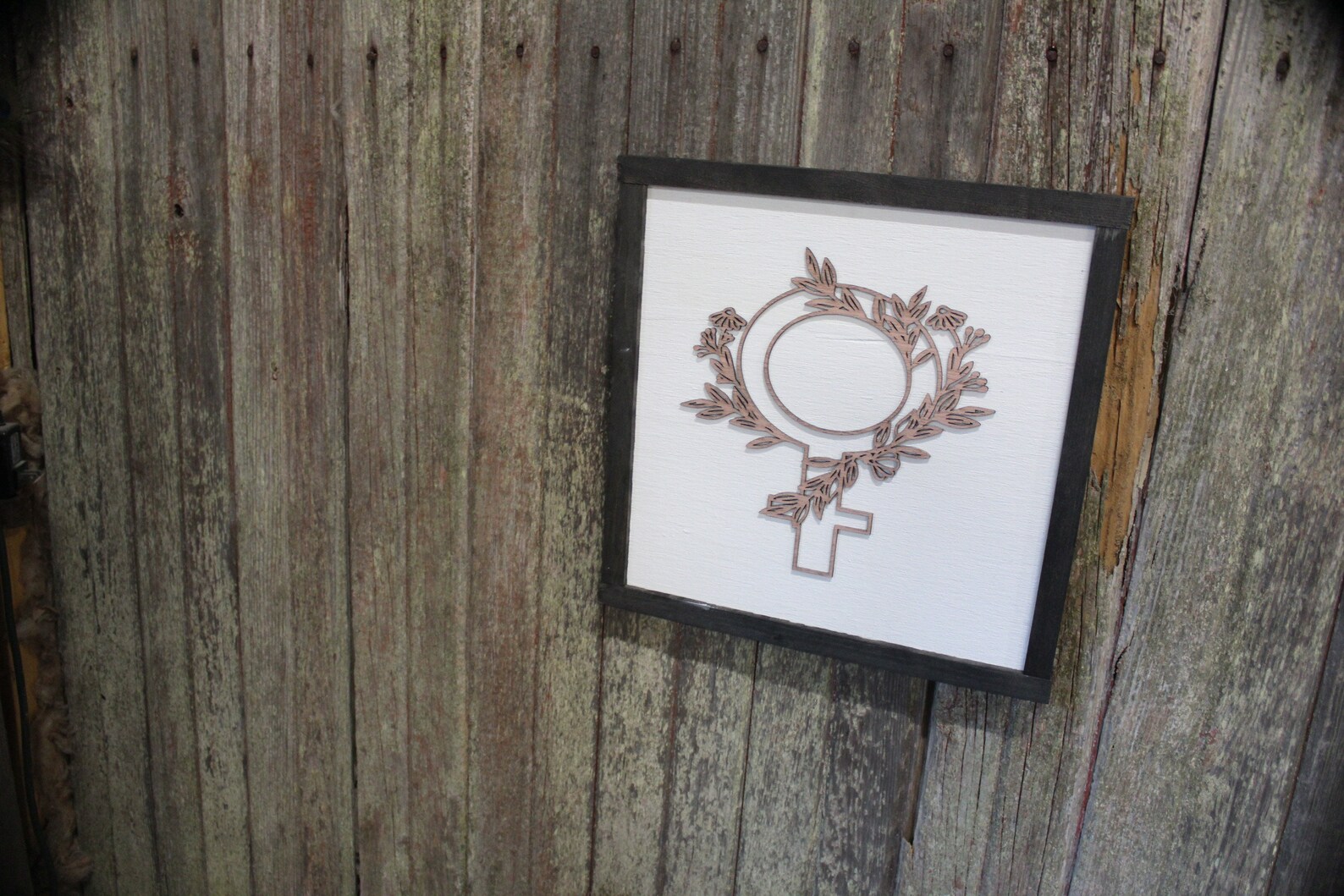 Women Sign Feminist Sign Lady Feminine Wood Sign 3D Raised | Etsy