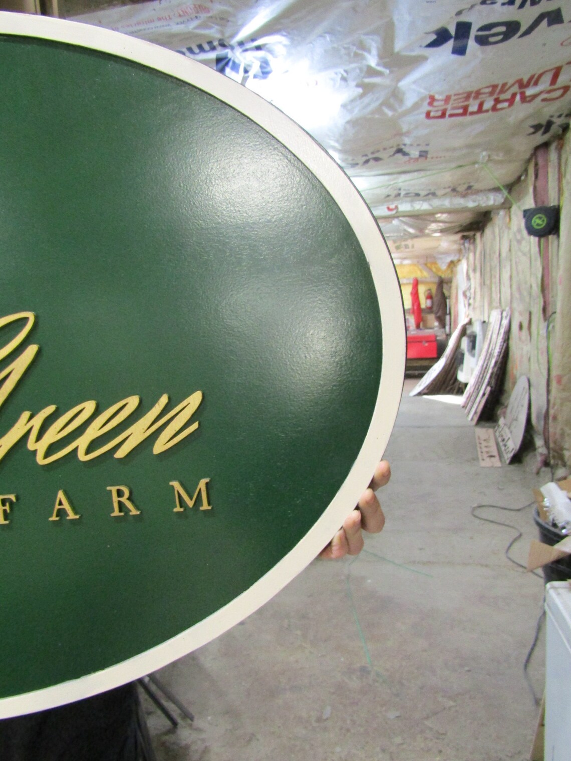 Custom Wood Sign Logo Laser Cut Out Large Oval Custom Wood | Etsy