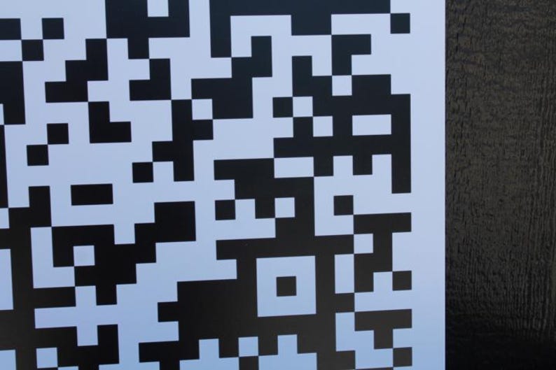 Letrero de código QR personalizado: PVC resistente a la intemperie ...