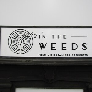 Custom Commerical Signage Premium Botanical Products Plant Minimalist ...