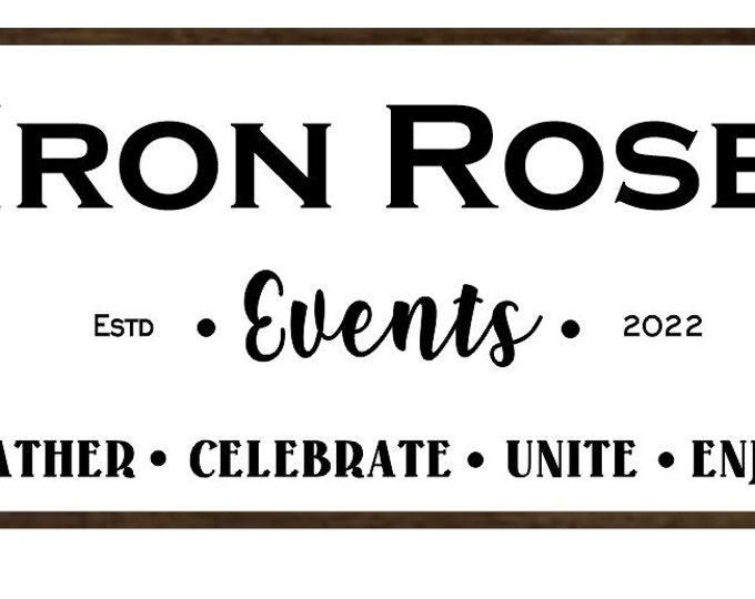 Custom Laser Cut Sign for Elaina Moats - Etsy