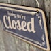 Open Closed Double Sided Close Advertising Small Business - Etsy