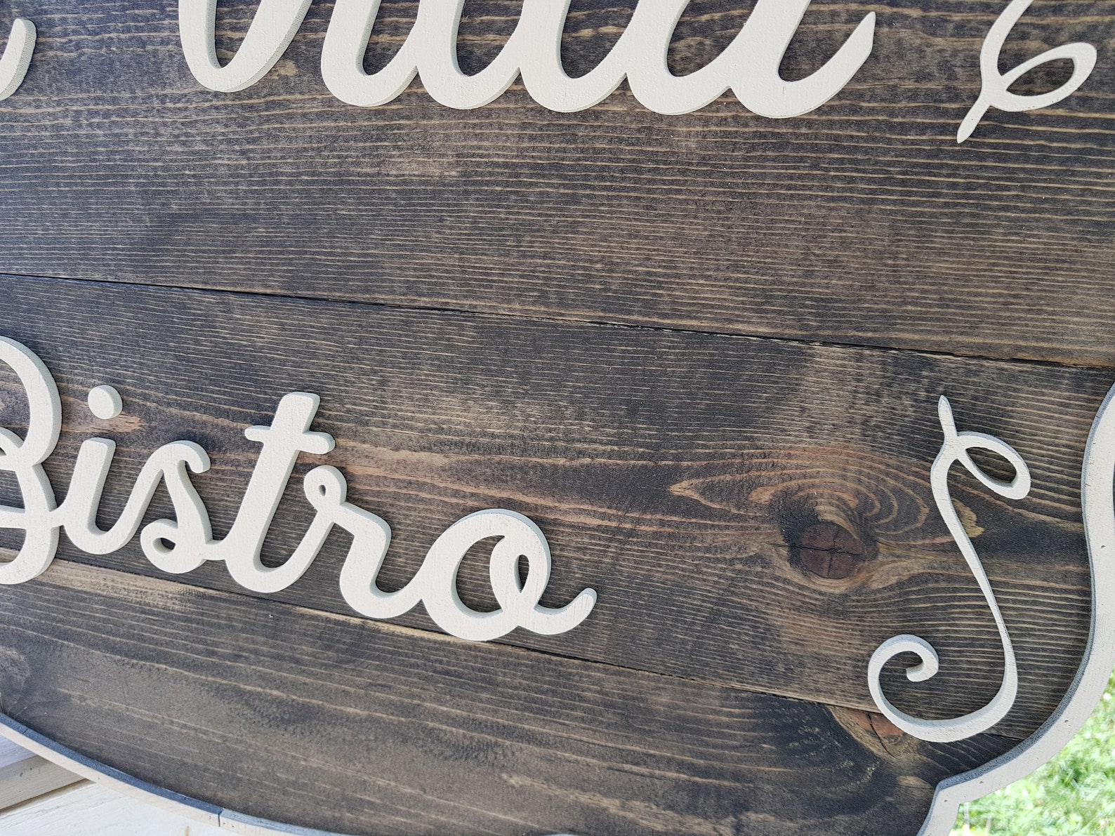 Bistro Sign Restaurant Sign Coffee Sign Deli Sign Ebony | Etsy