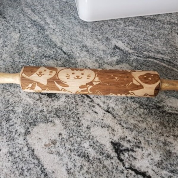 Cat Rolling Pin - Etsy