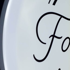 Custom Round LED Light Sign: Outdoor Business Logo Display - Etsy