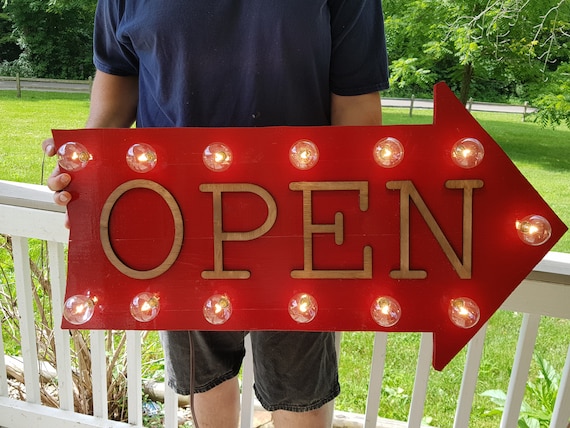 Vintage Lighted Signs Outdoor Letter Logo Lighted Letters 3d Led
