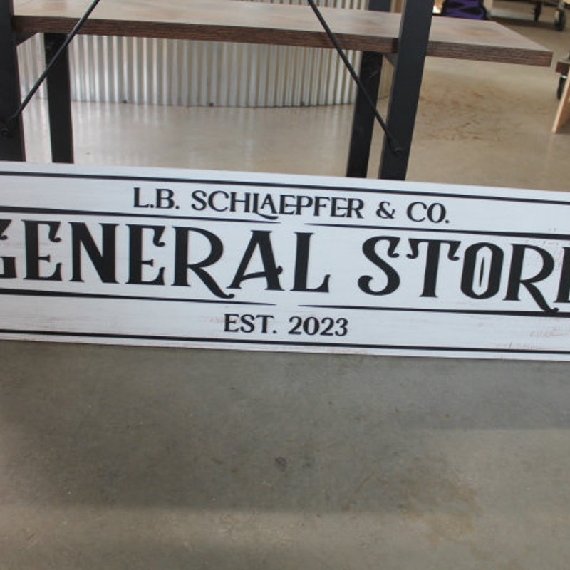 General Store Sign - Etsy