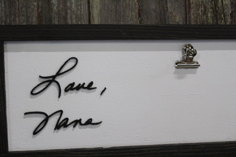 Handwriting Sign Your Actual Hand Writing Raised Text 3D With - Etsy