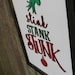 Stink Stank Stunk Sign Raised 3D Wood Mean One Christmas Décor ...