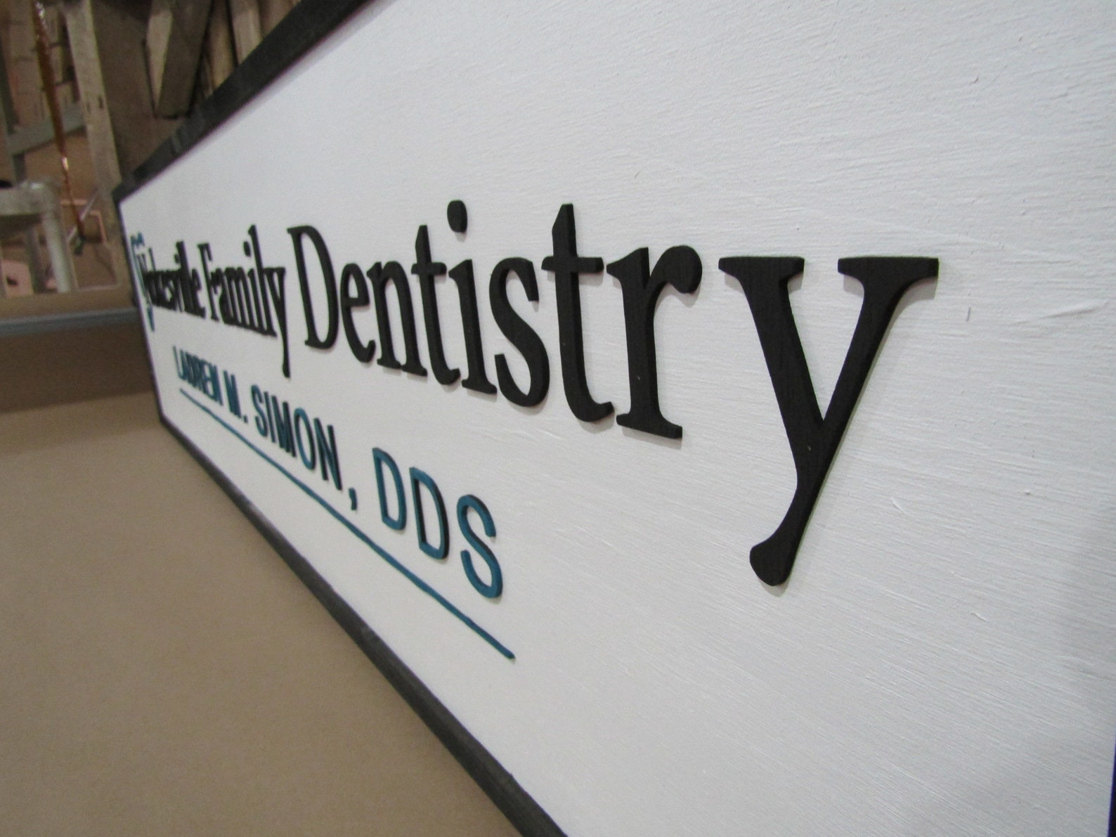 Large Custom Dentistry Sign Office Logo Emblem Family Dentist | Etsy